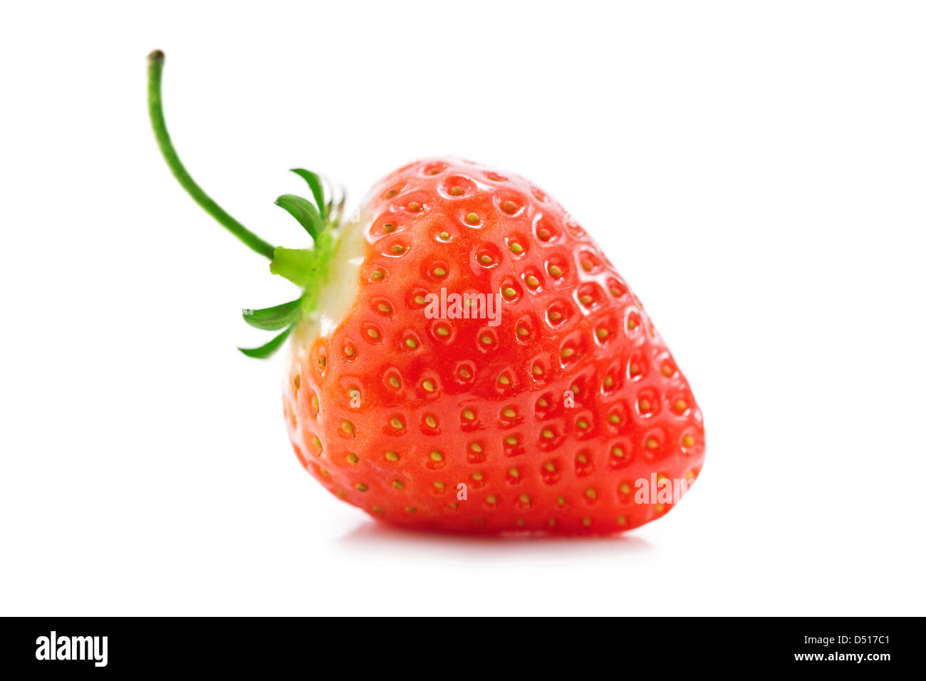strawberry isolated on white background Stock Photo - Alamy
