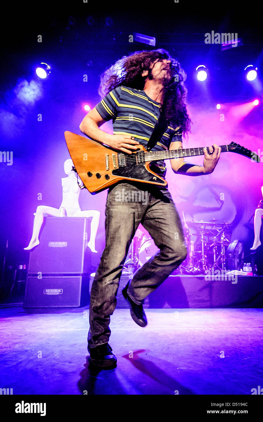 March 21, 2013 - Toronto, Ontario, Canada - American rock band 'Coheed ...