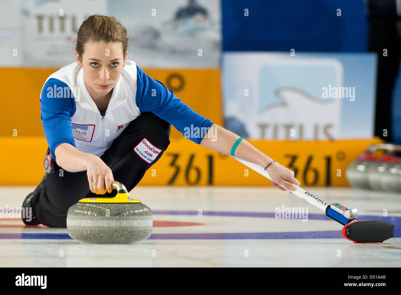Jessica Schultz (USA), MARCH 21, 2013 - Curling : World Women's Curling ...
