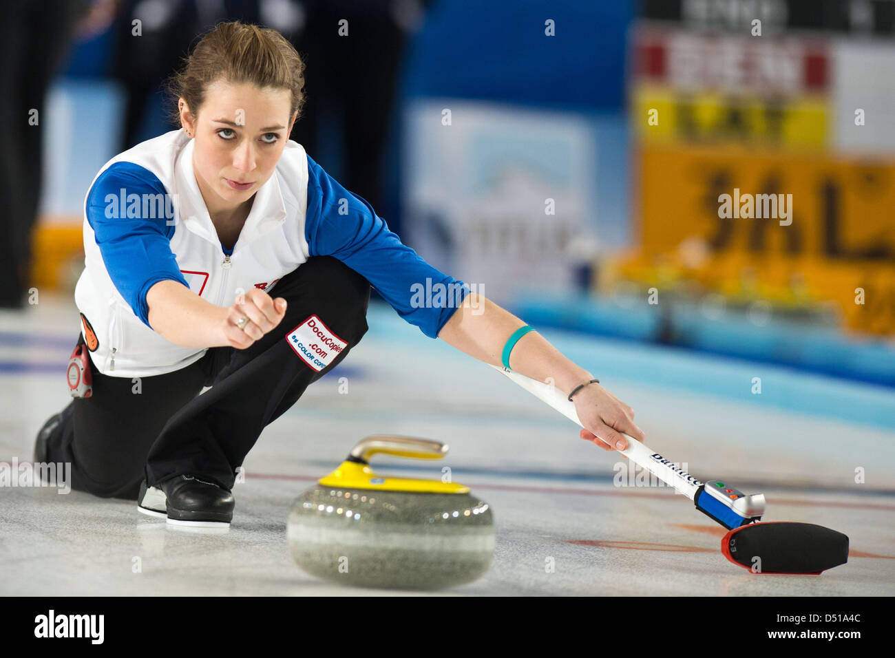 Jessica Schultz (USA), MARCH 21, 2013 - Curling : World Women's Curling ...