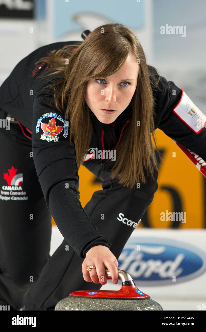Rachel Homan (CAN), MARCH 21, 2013 - Curling : World Women's Curling ...
