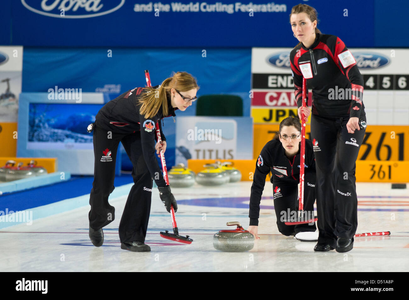 Lisa Weagle (CAN), MARCH 21, 2013 - Curling : World Women's Curling ...