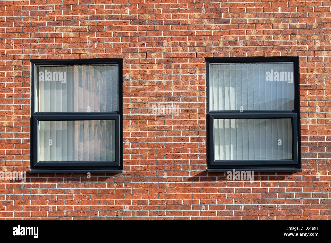 Glass office red brick building hi-res stock photography and images - Alamy