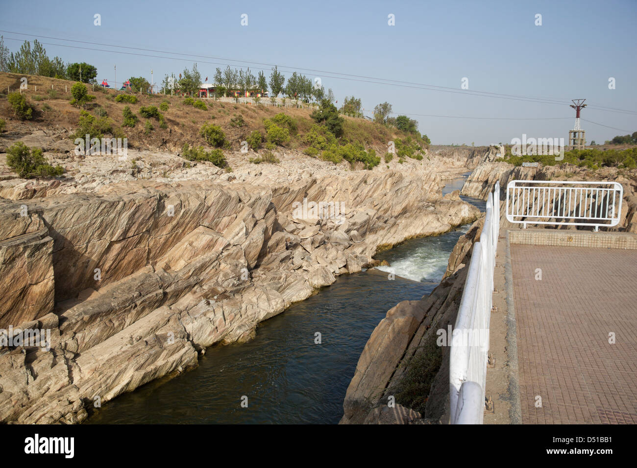 Marble rocks of jabalpur district hi-res stock photography and images ...