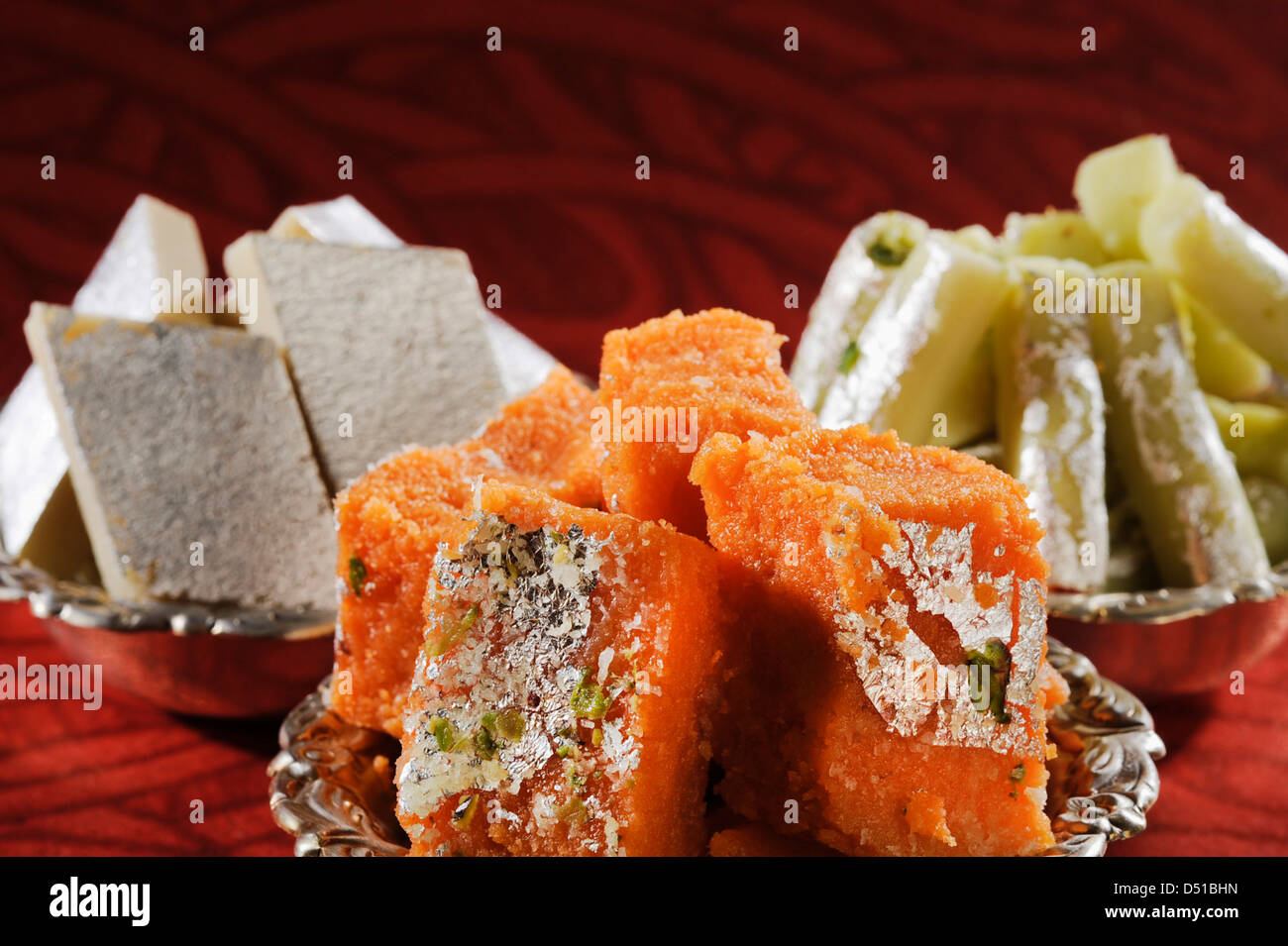 Traditional indian sweets hi-res stock photography and images - Alamy