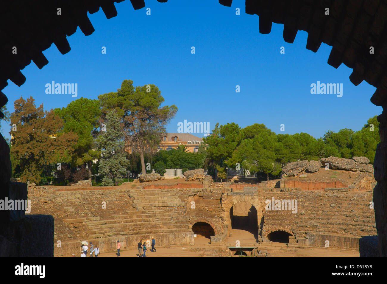 Roman amphitheatre in merida hi-res stock photography and images - Alamy
