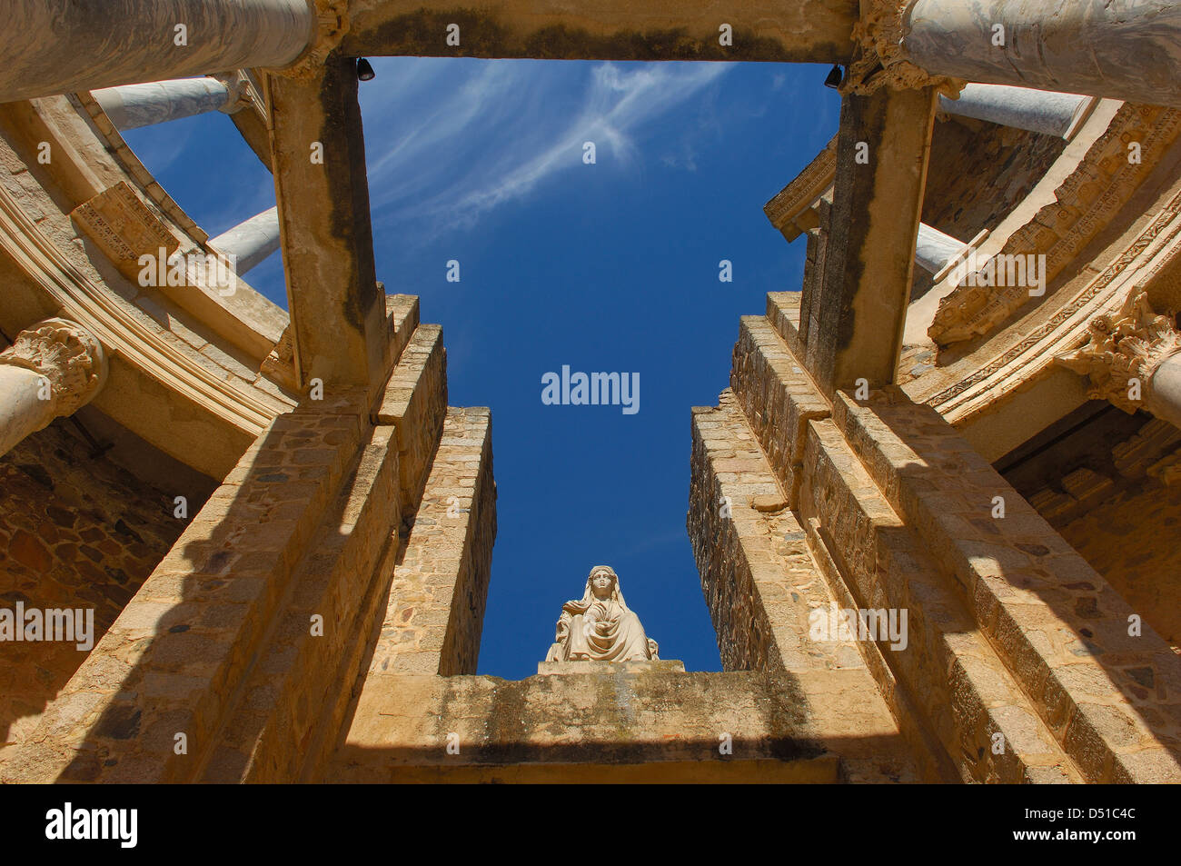Roman theatre, Silver Route, Merida, UNESCO World Heritage site ...
