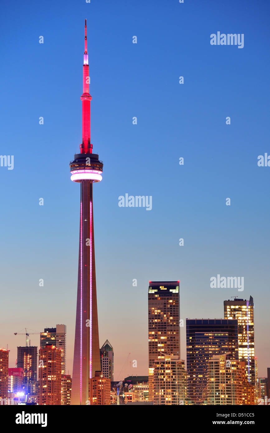 CN Tower closeup Stock Photo - Alamy