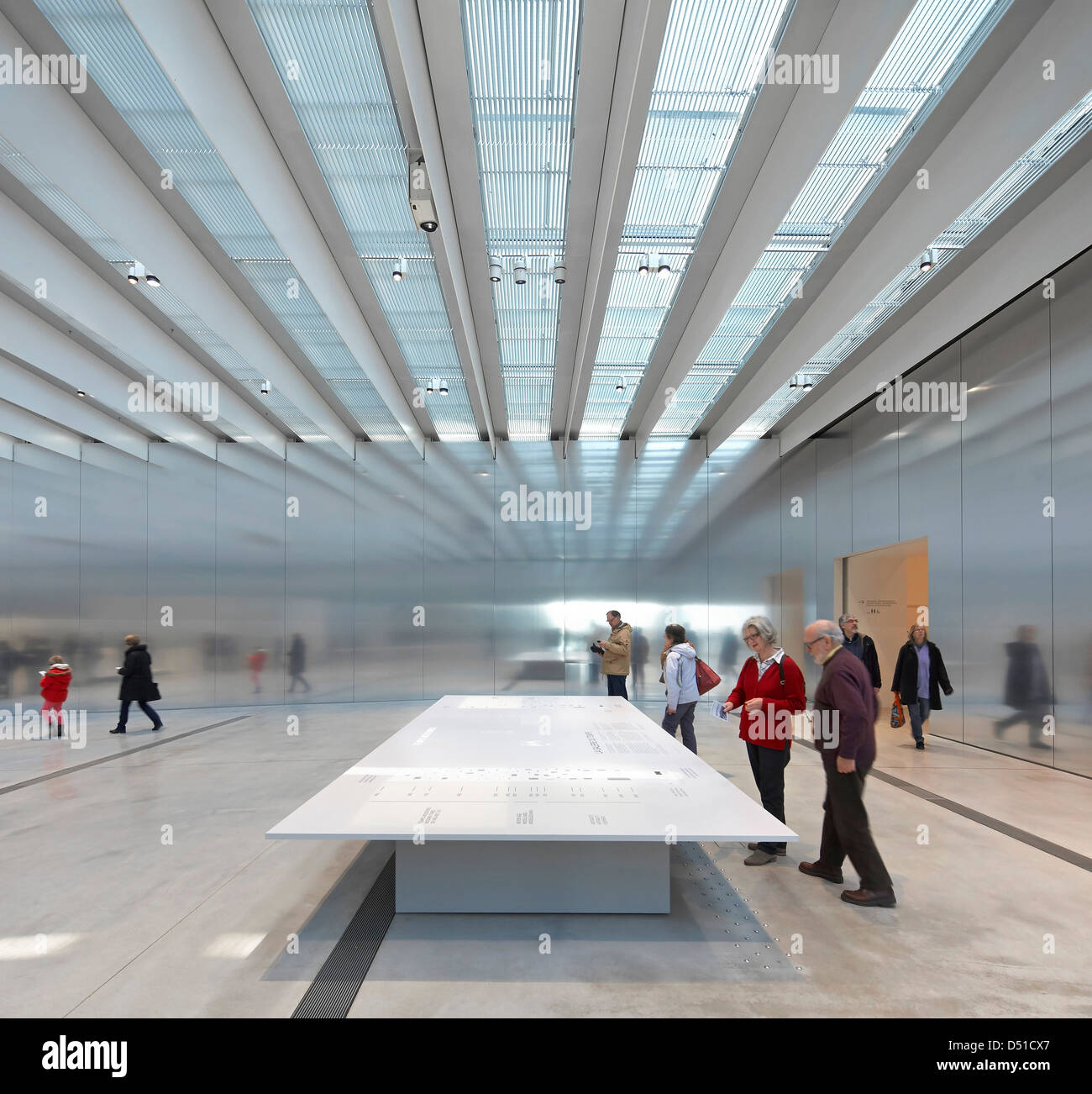Interior view of the louvre lens hi-res stock photography and images ...