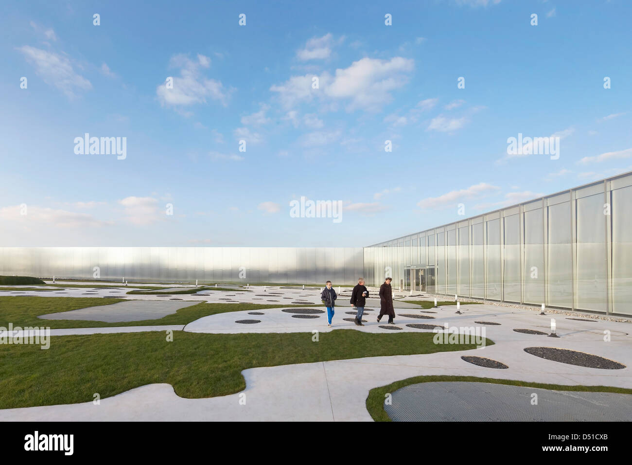 Musée Du Louvre Lens, Lens, France. Architect: SANAA, 2012. Exterior ...