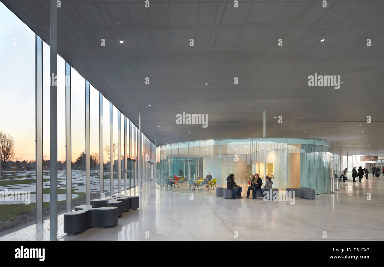 Musée Du Louvre Lens, Lens, France. Architect: SANAA, 2012. Glazed ...