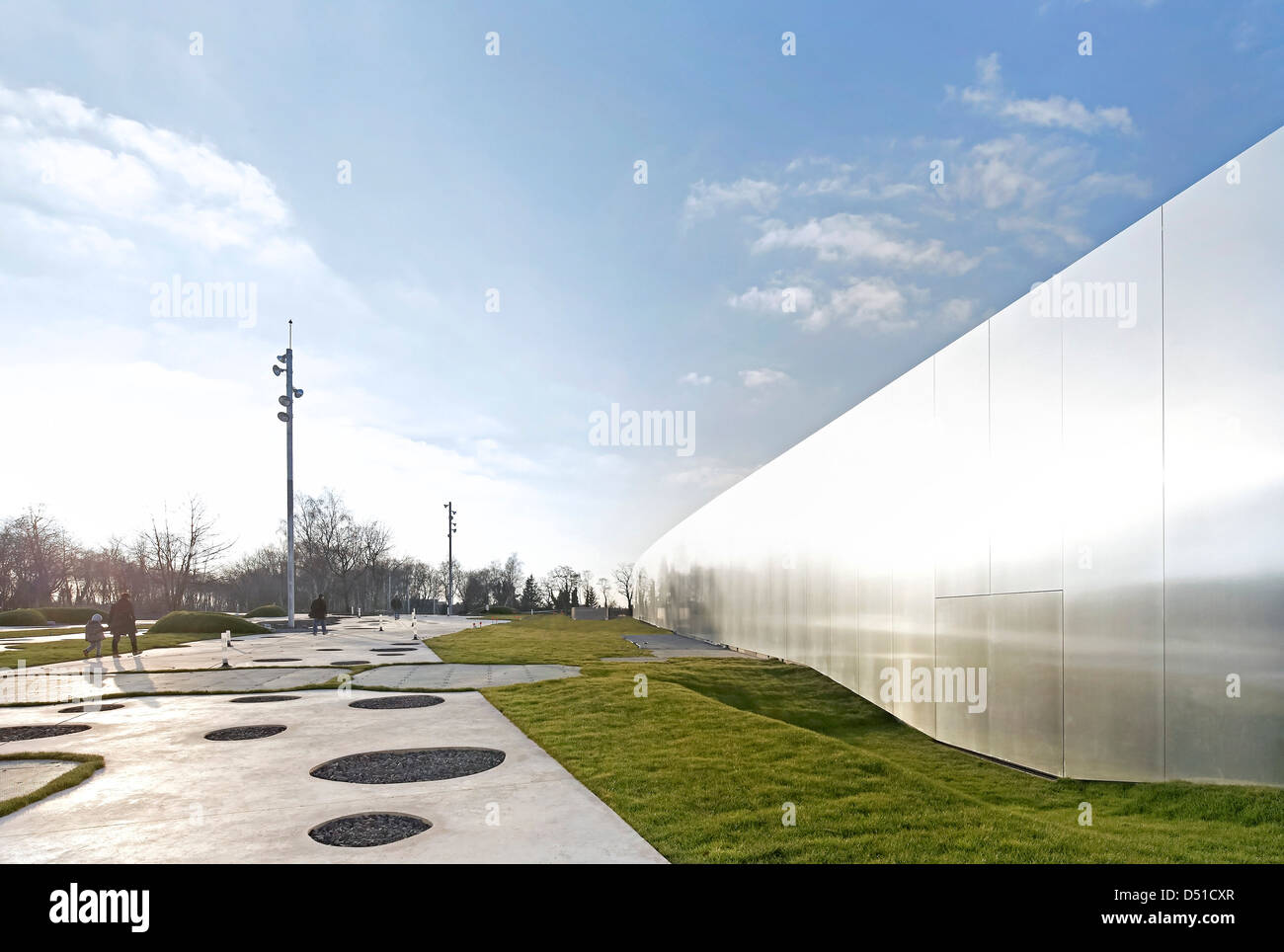 Musée Du Louvre Lens, Lens, France. Architect: SANAA, 2012. Exterior ...