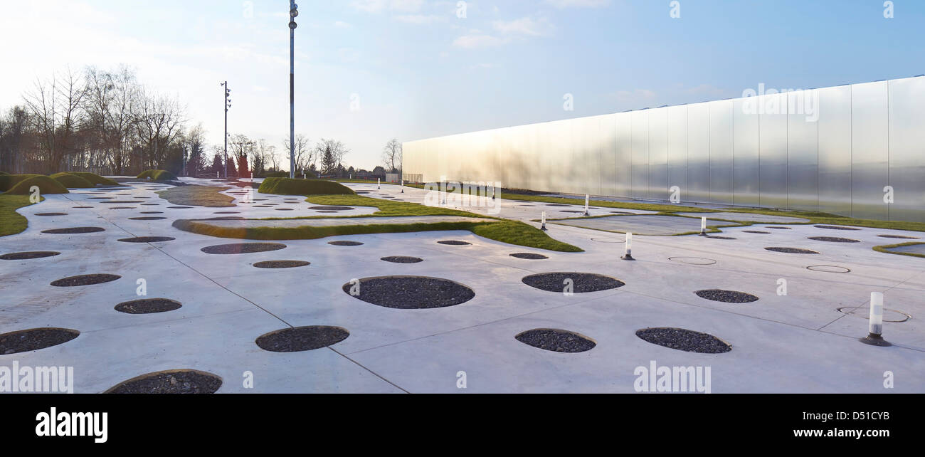 Musée Du Louvre Lens, Lens, France. Architect: SANAA, 2012. Exterior ...