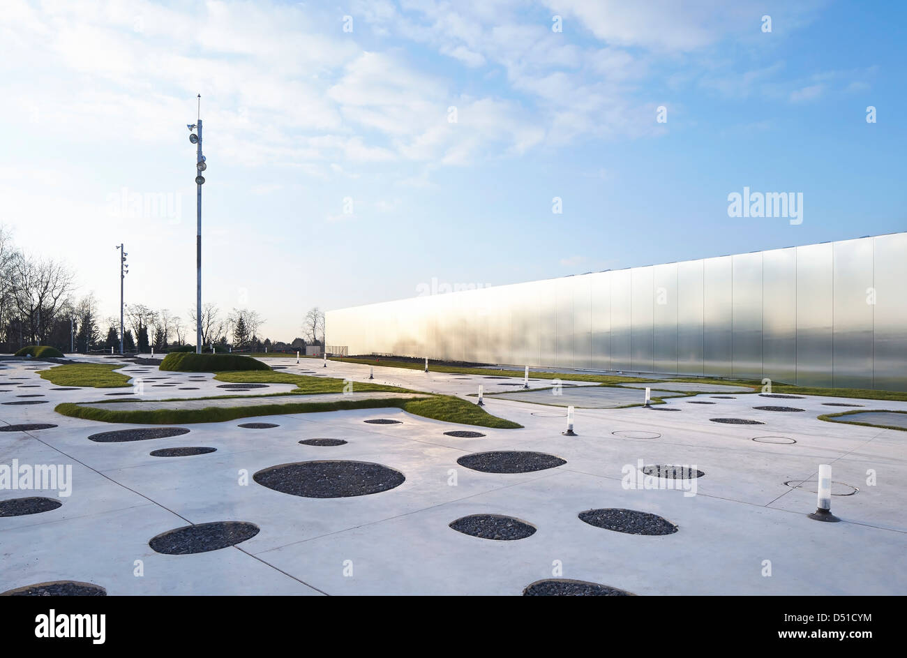 Musée Du Louvre Lens, Lens, France. Architect: SANAA, 2012 Stock Photo ...
