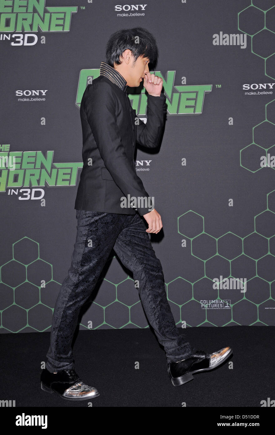 Taiwanese actor Jay Chou attends a promotional event for the film 'The ...
