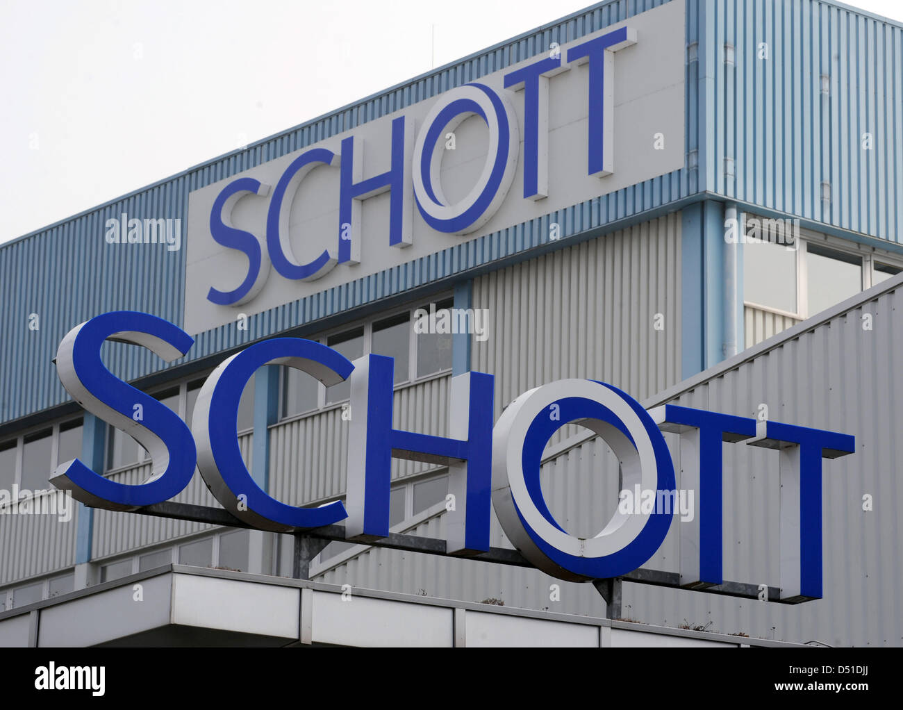 A file picture taken on 4 November 2008 shows the logo of the German ...