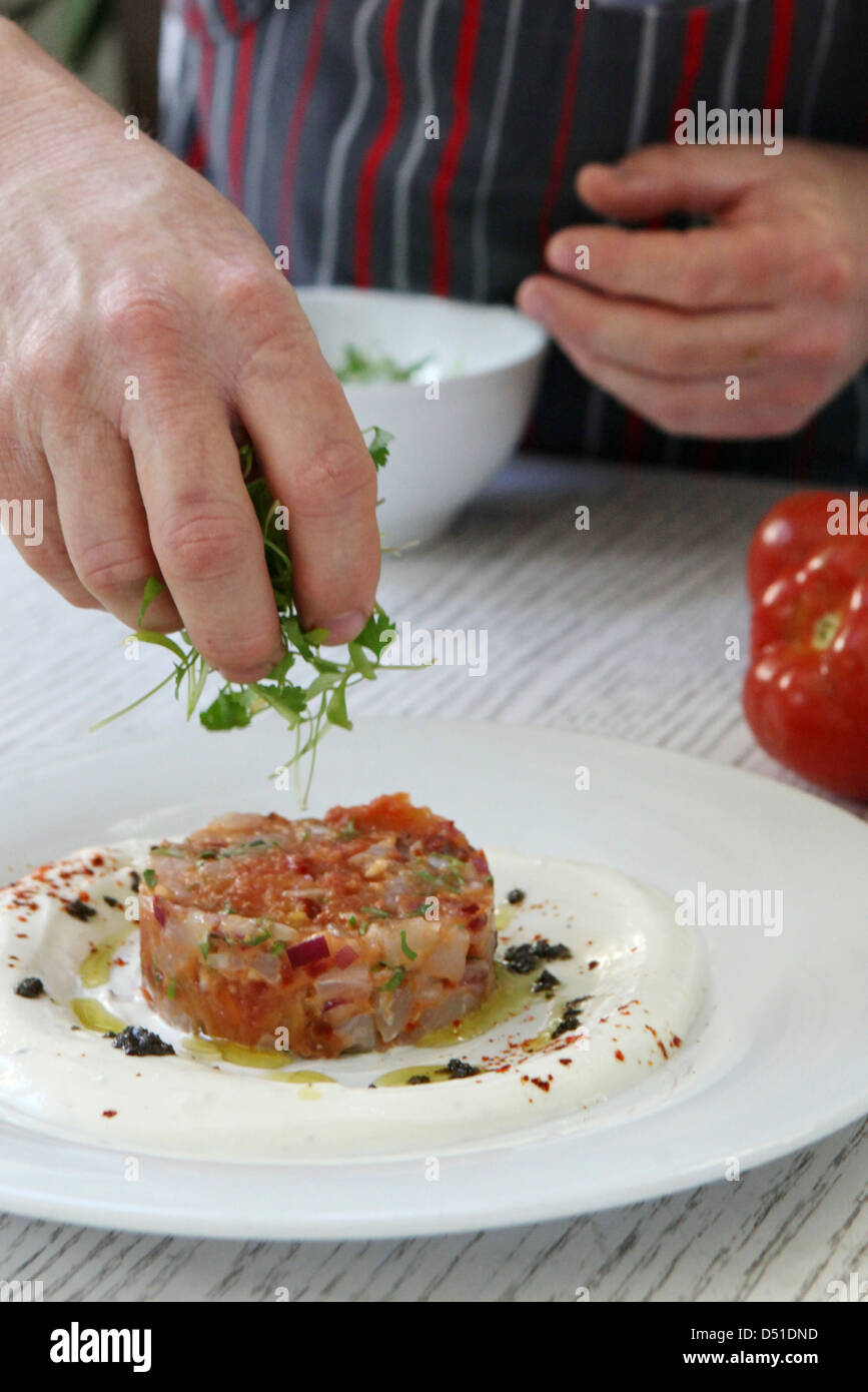 Ceviche, Raw Fish appetizer Stock Photo - Alamy