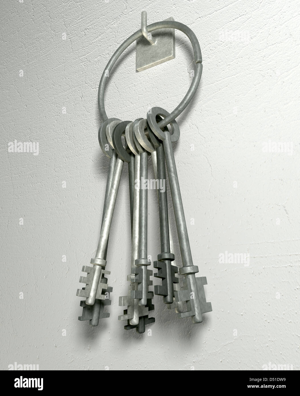 Jail keys hi-res stock photography and images - Alamy