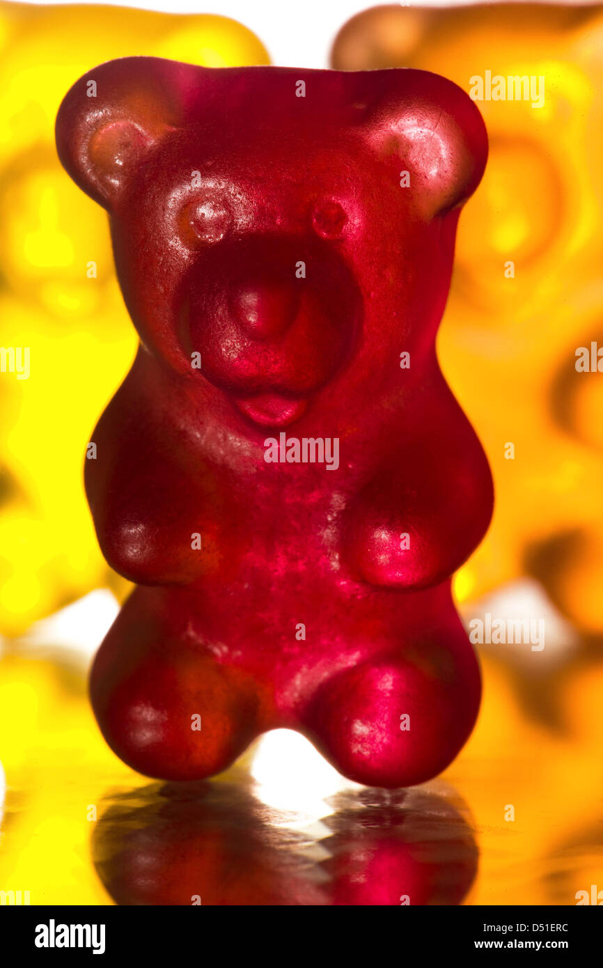 A file picture dated 25 April 2008 shows gummi bears at the -gummi Bear ...