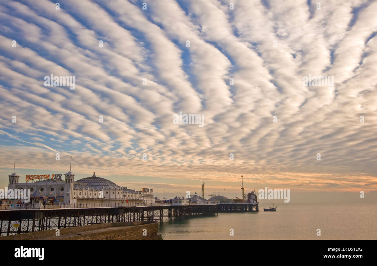 Beautiful brighton beach in evening hi-res stock photography and images ...
