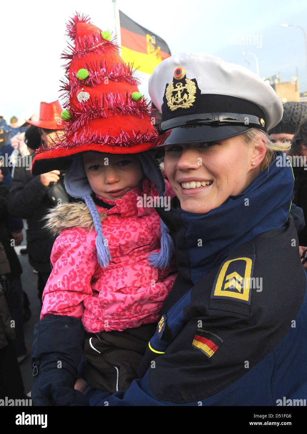 German Navy frigate 'Koeln' returns to Wilhelmshaven, Germany, 10 ...