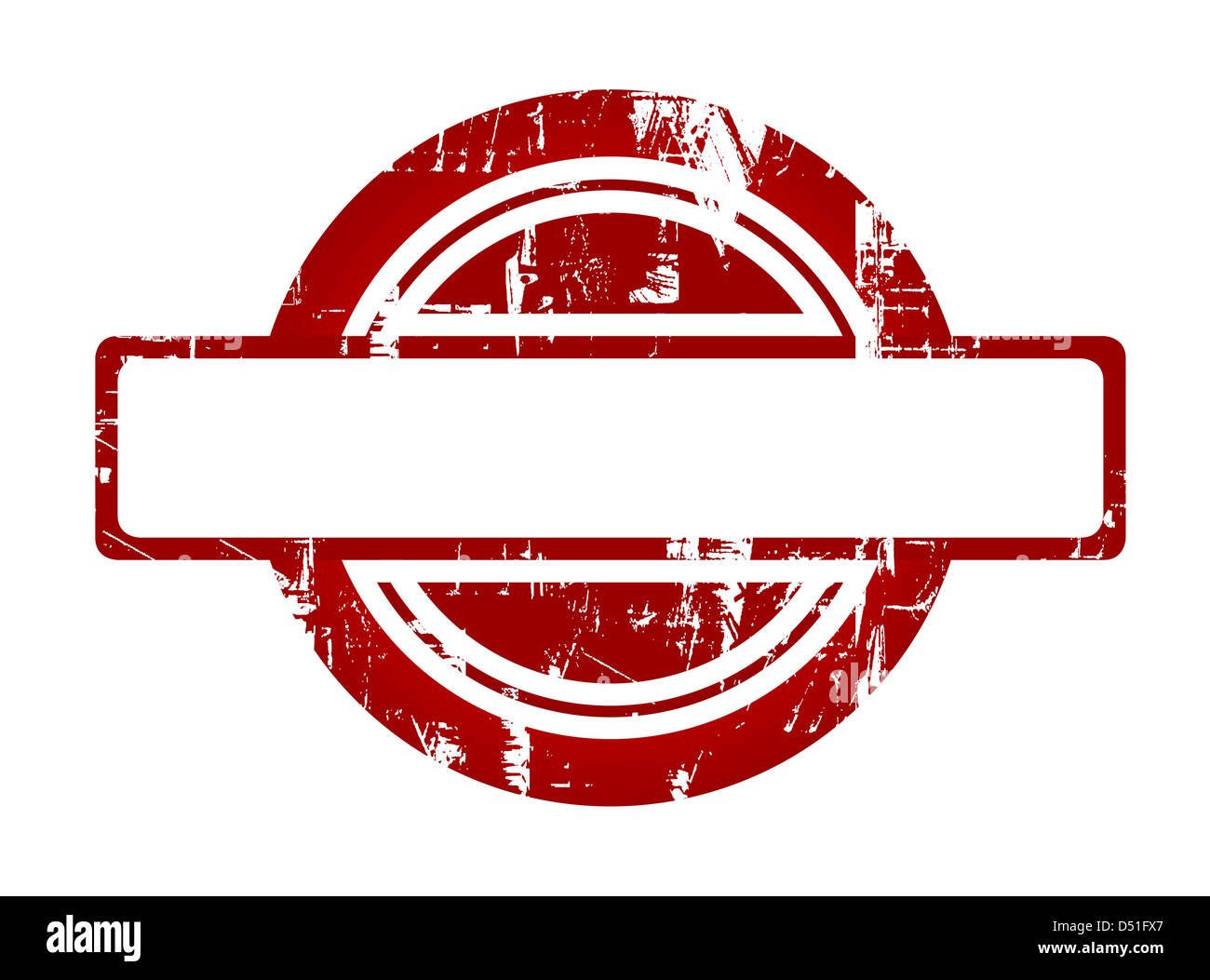 Used red stamp with copy space isolated on white background Stock Photo ...