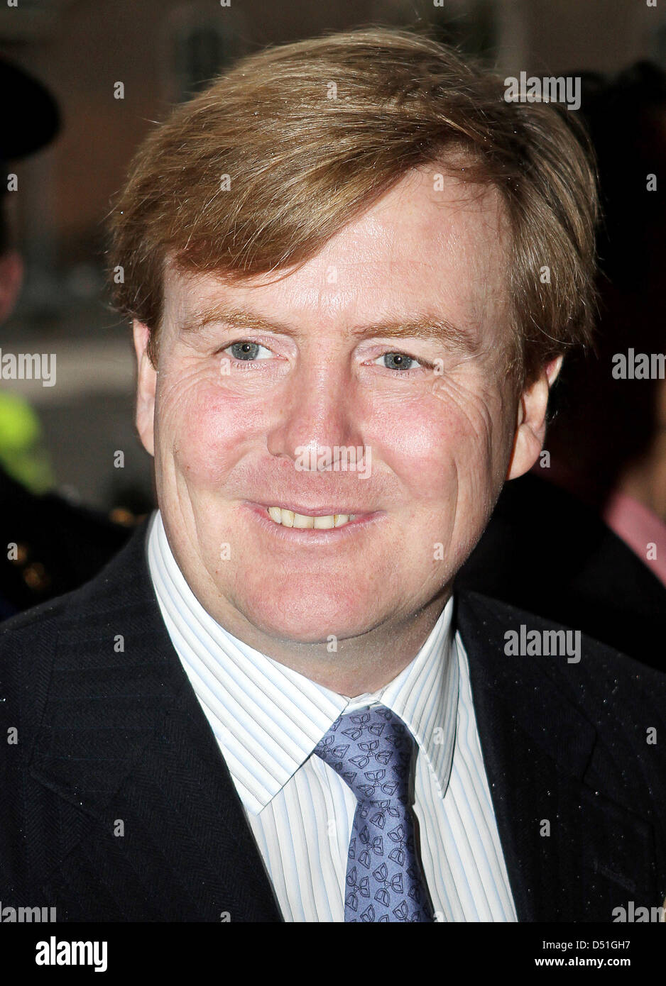 Crown Prince Willem-Alexander of the Netherlands arrives for the ...