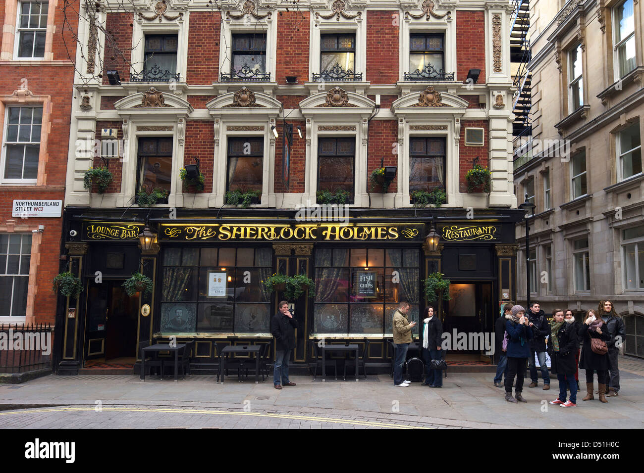 Sherlock Holmes Pub and Restaurant, Northumberland St,, Westminster ...