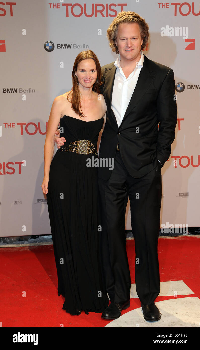 German director Florian Henckel von Donnersmarck and his wife ...