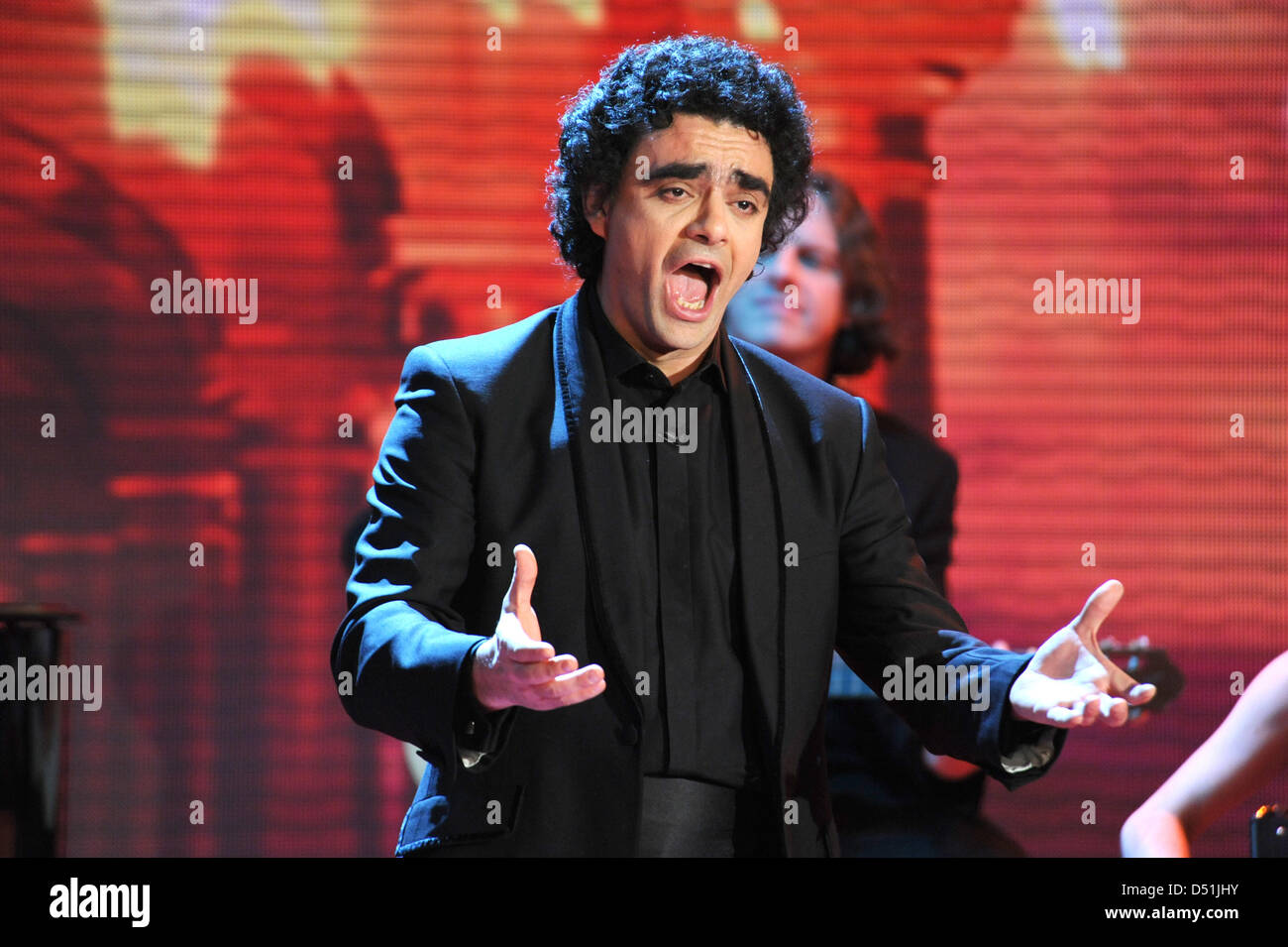 Argentinian opera singer Rolando Villazon performs during the ...