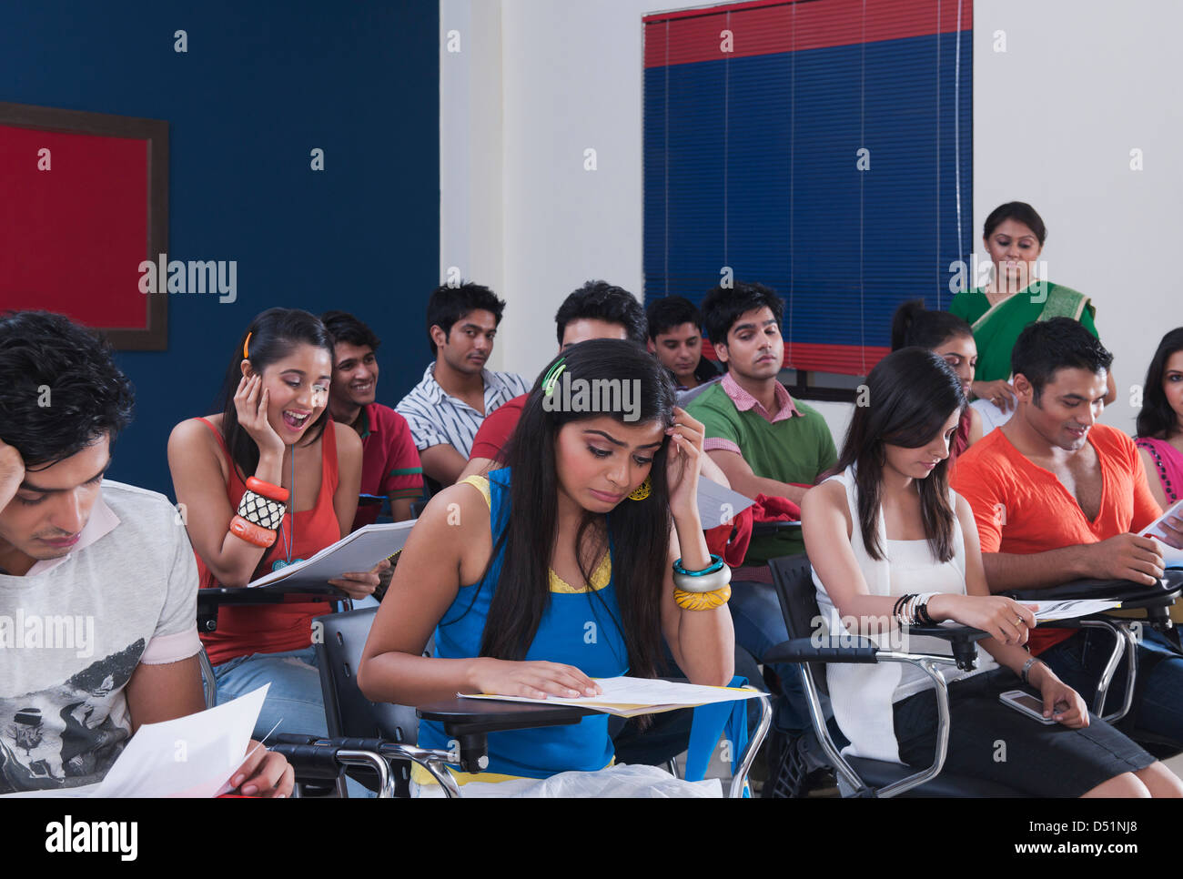 Exam hall hi-res stock photography and images - Alamy
