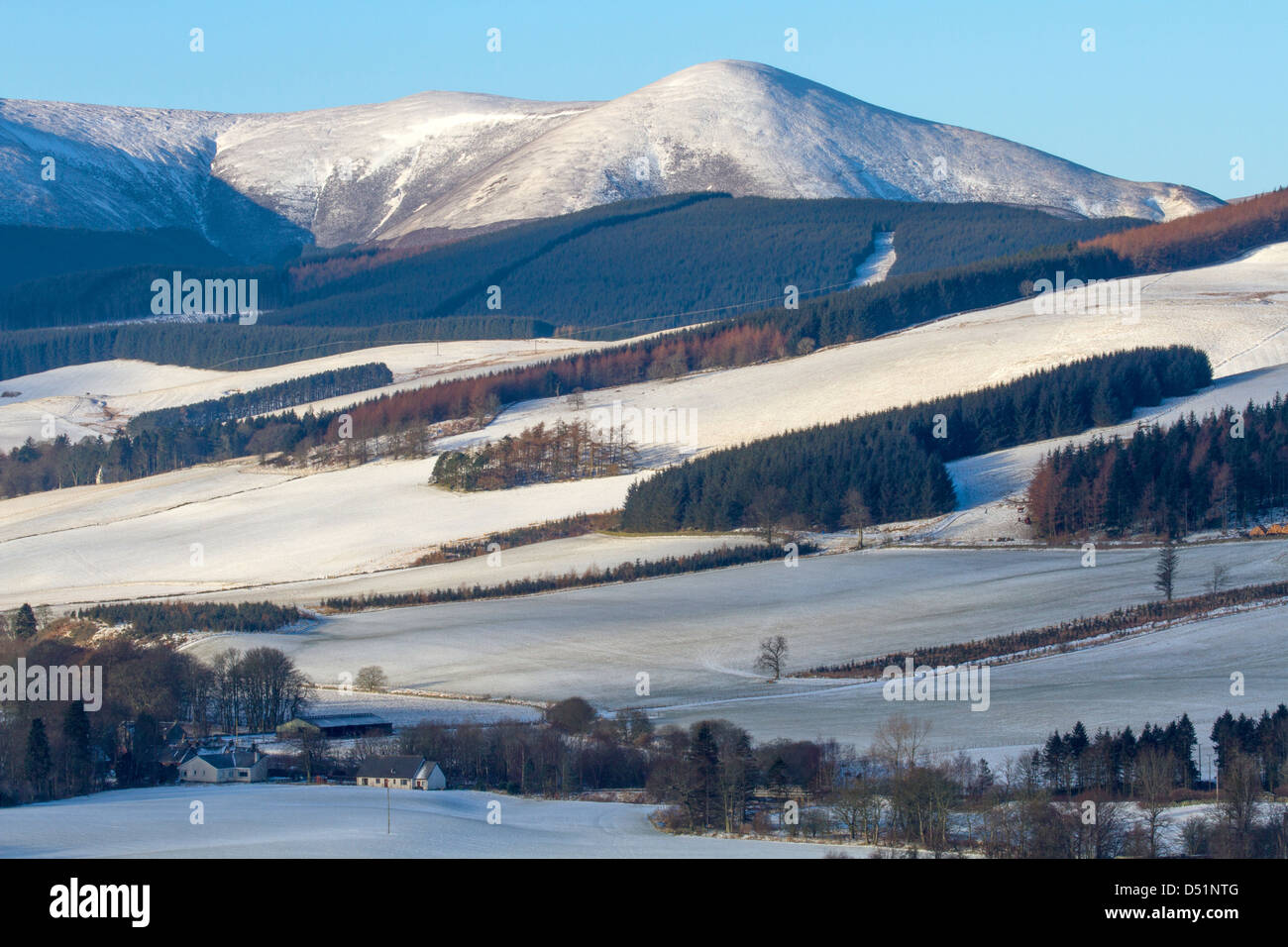 Borders scotland winter hi-res stock photography and images - Alamy