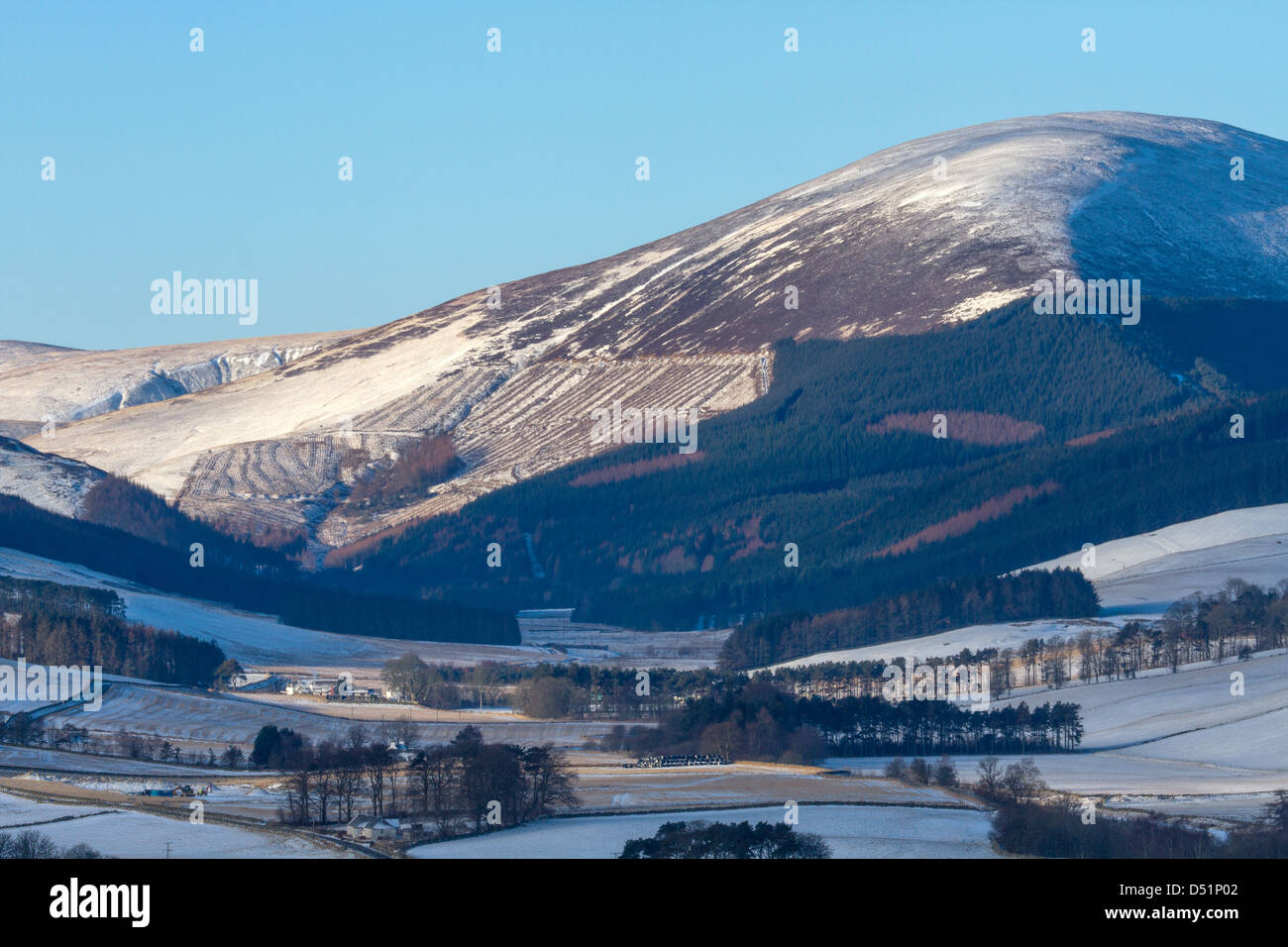 Borders scotland winter hi-res stock photography and images - Alamy