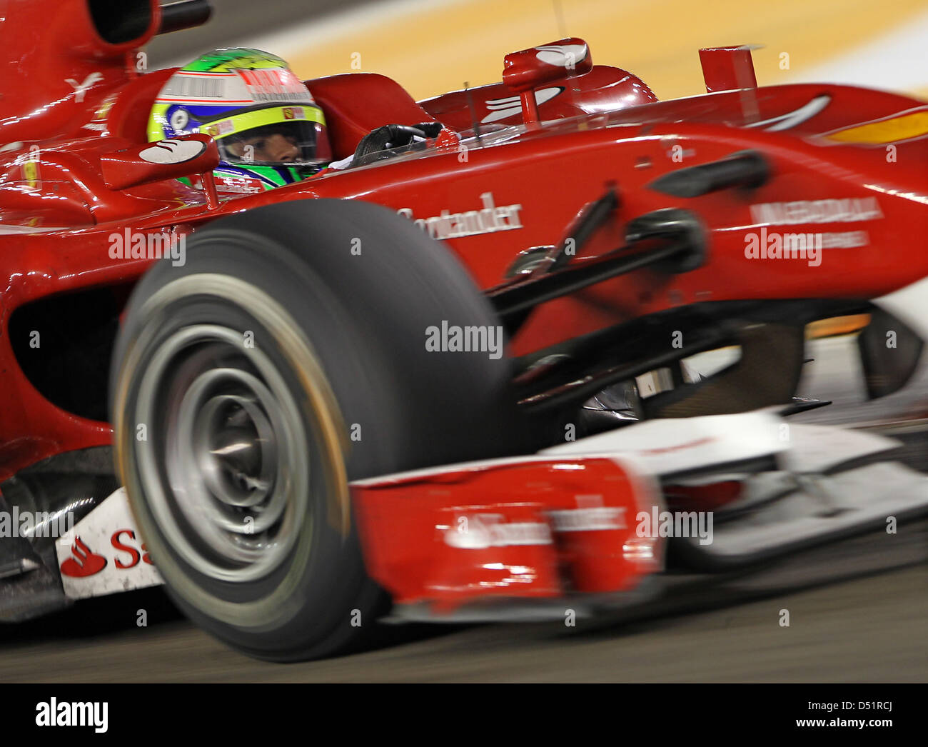 Brazilian driver Felipe Massa of Scuderia Ferrari during Formula 1 ...