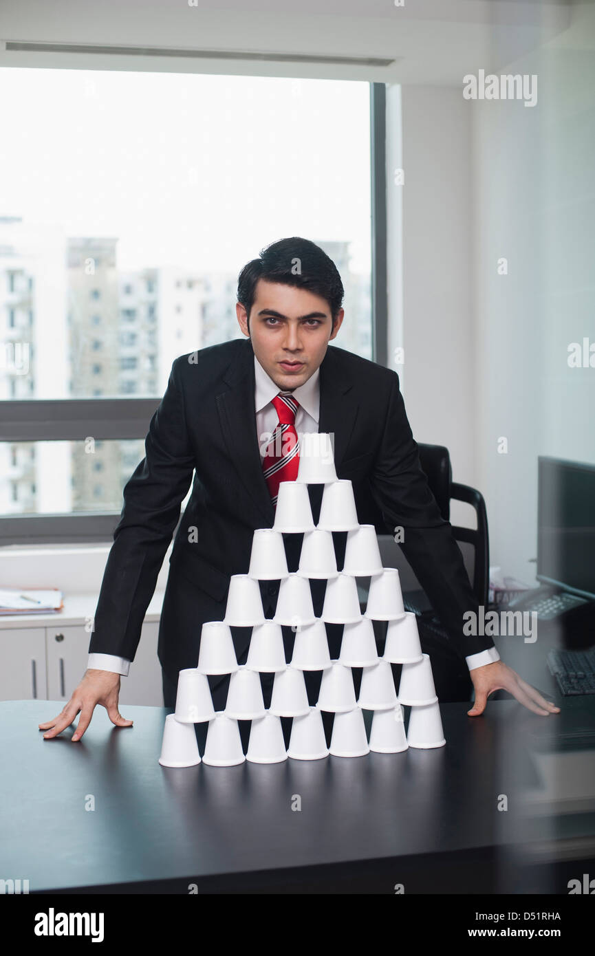 Man standing on top of a pyramid hi-res stock photography and images ...