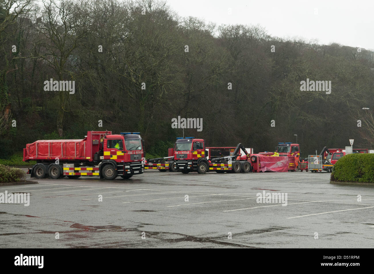 Cornwall, UK. 22nd March 2013. Looe house on Sandals Road Looe has ...