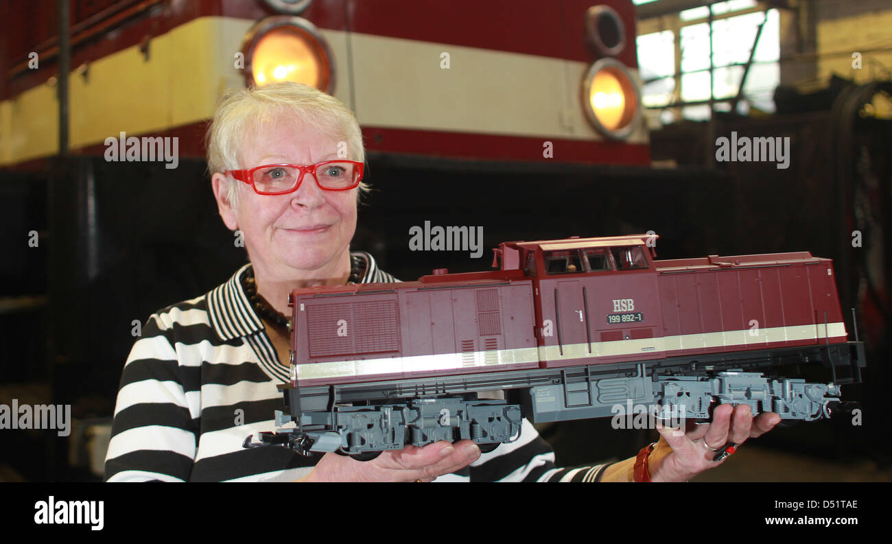 Ortun Wilfer, managing director of Piko Toys Ltd:, presents the ...