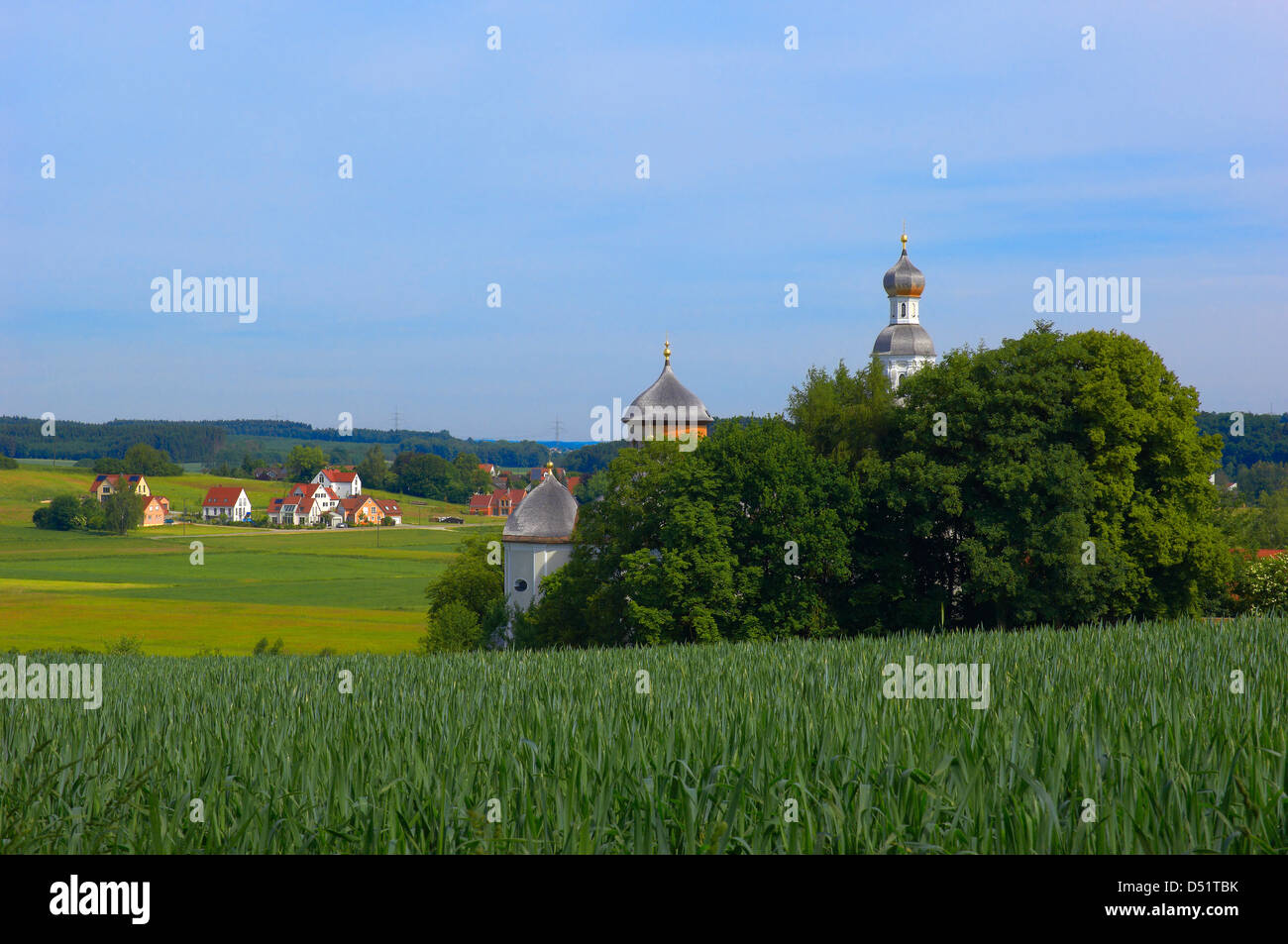 Sielenbach, Maria Birnbaum Church, Gothic Style Pilgrimage Church ...