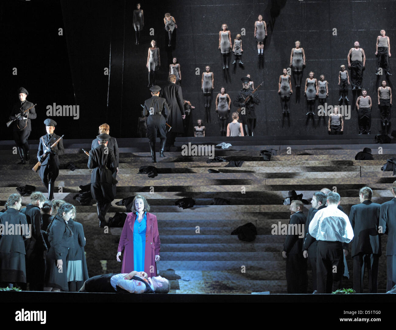 The ensemble of the Dresden opera house performs the opera 'Daphne' by ...
