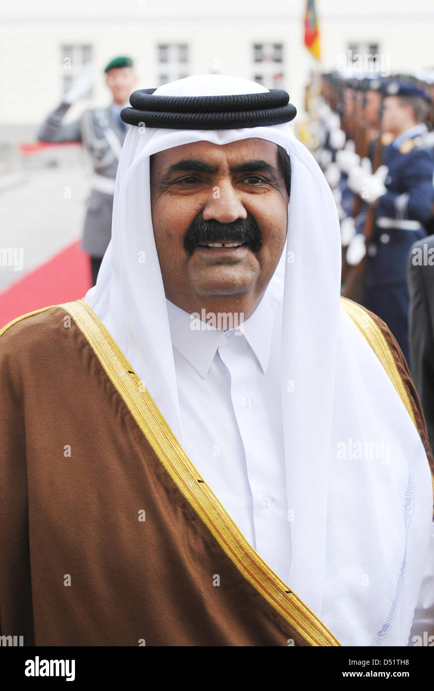 Sheik Hamad bin Khalifa Al Thani, the Emir of the state of Qatar is ...