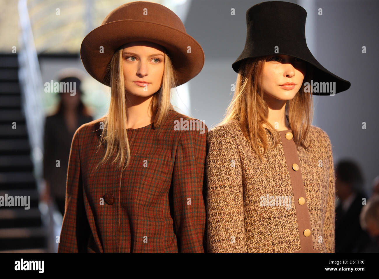 Models present creations of Pierre Cardin from the Spring/Summer 2011 ...