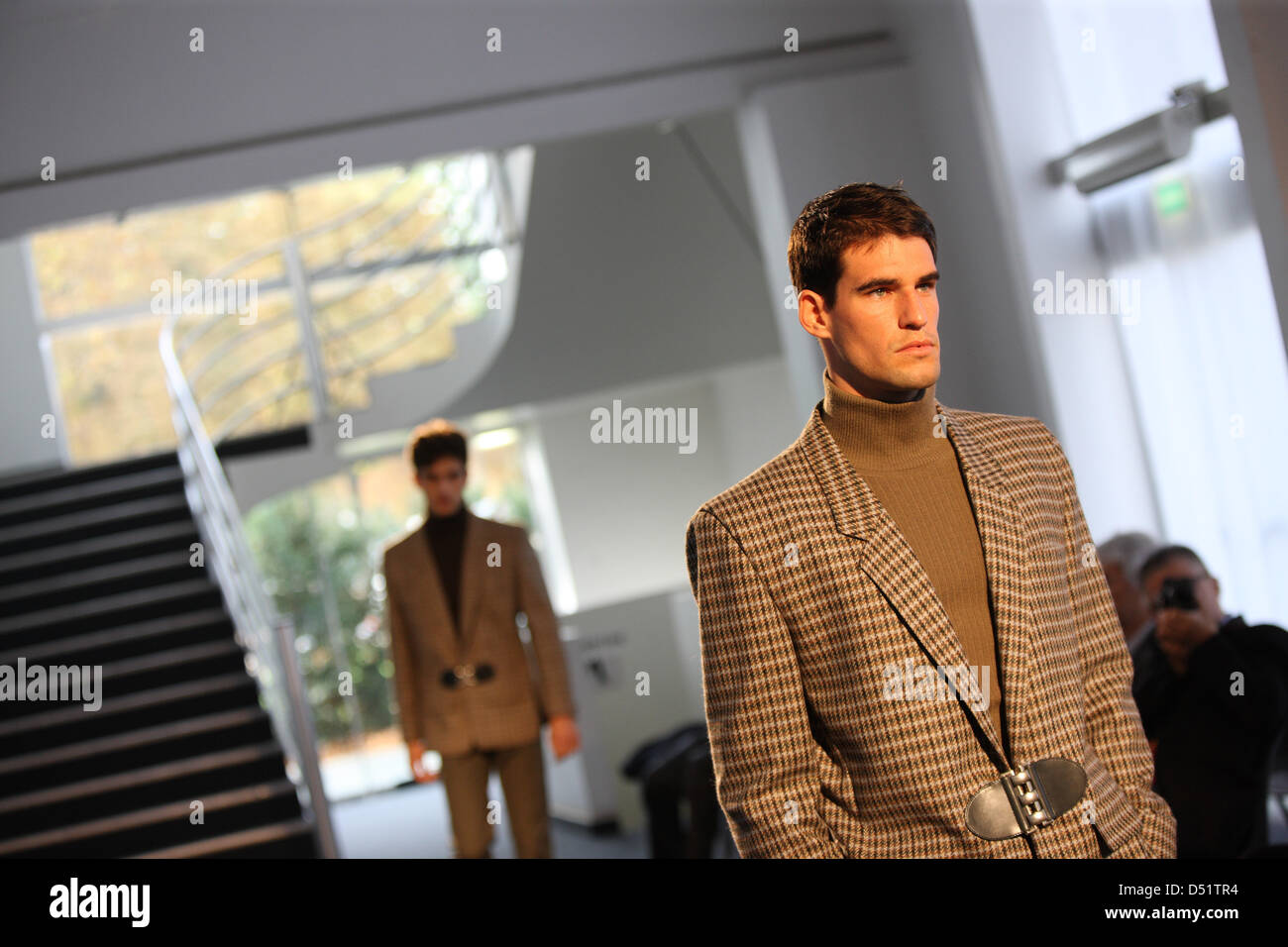 Models present creations of Pierre Cardin from the Spring/Summer 2011 ...