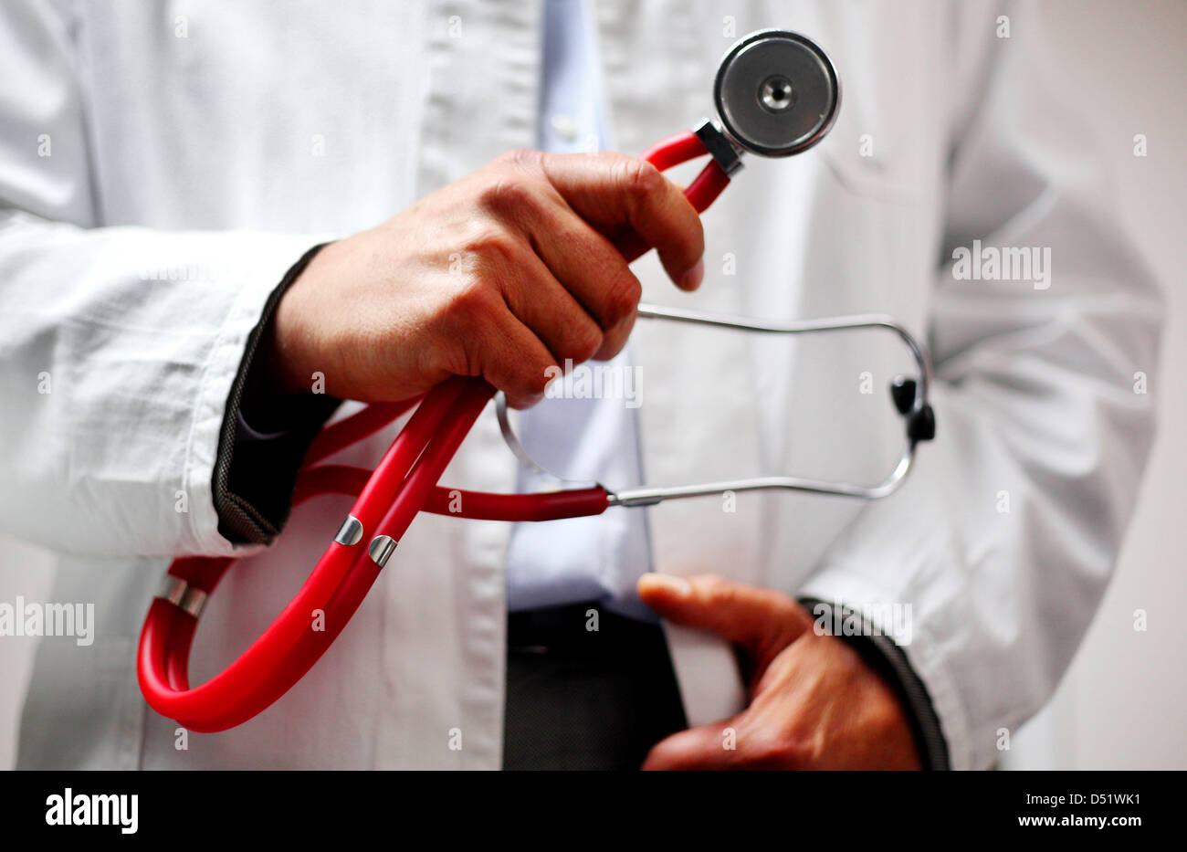 A day in a general practioner's practice in Duesseldorf, Germany, 30 ...