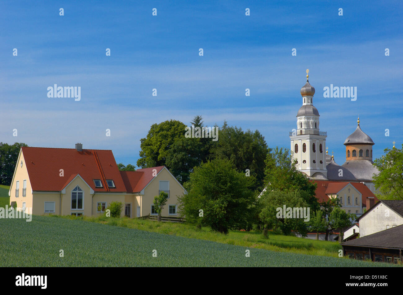 Sielenbach, Maria Birnbaum Church, Gothic Style Pilgrimage Church ...
