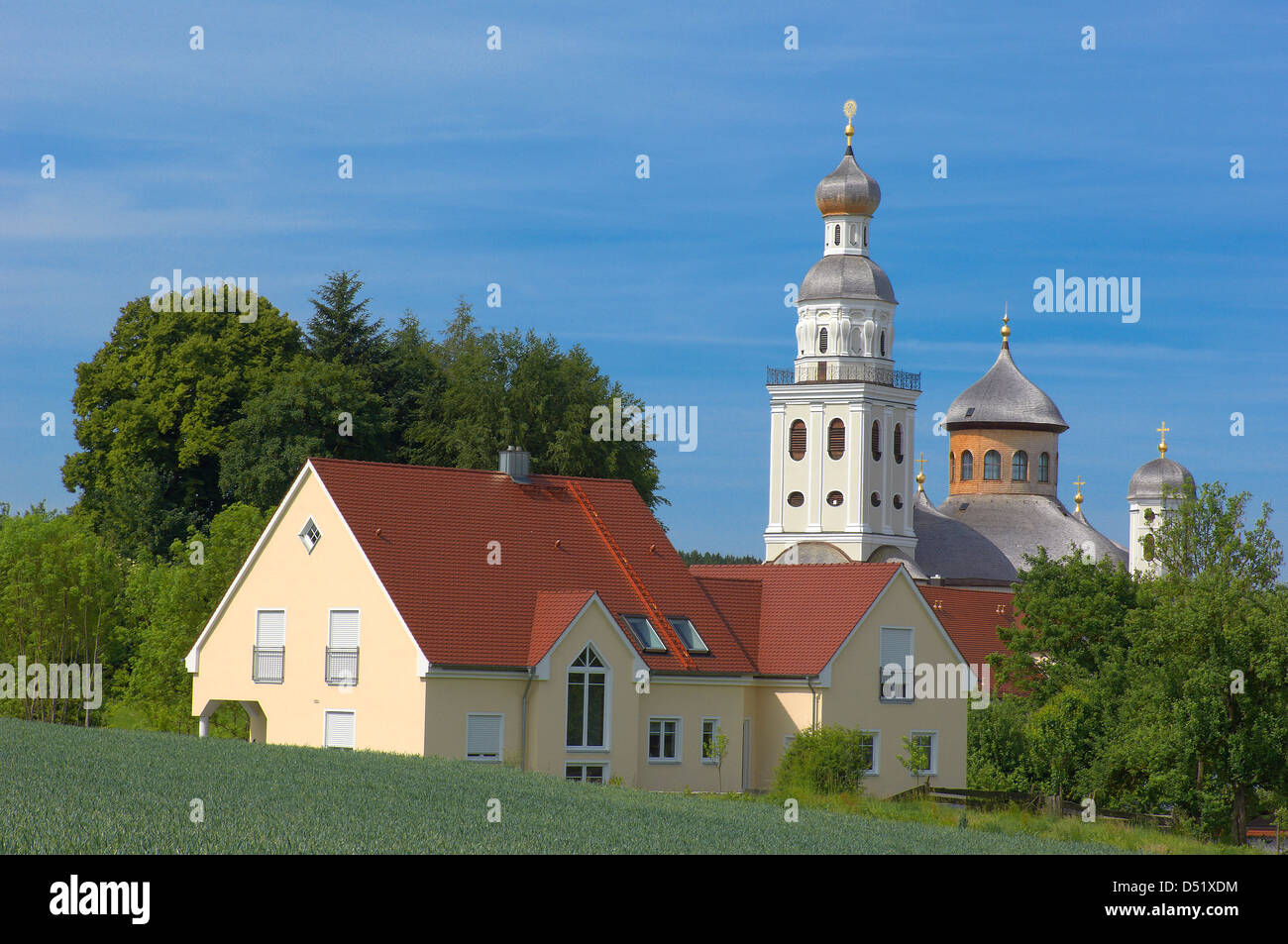Sielenbach, Maria Birnbaum Church, Gothic Style Pilgrimage Church ...
