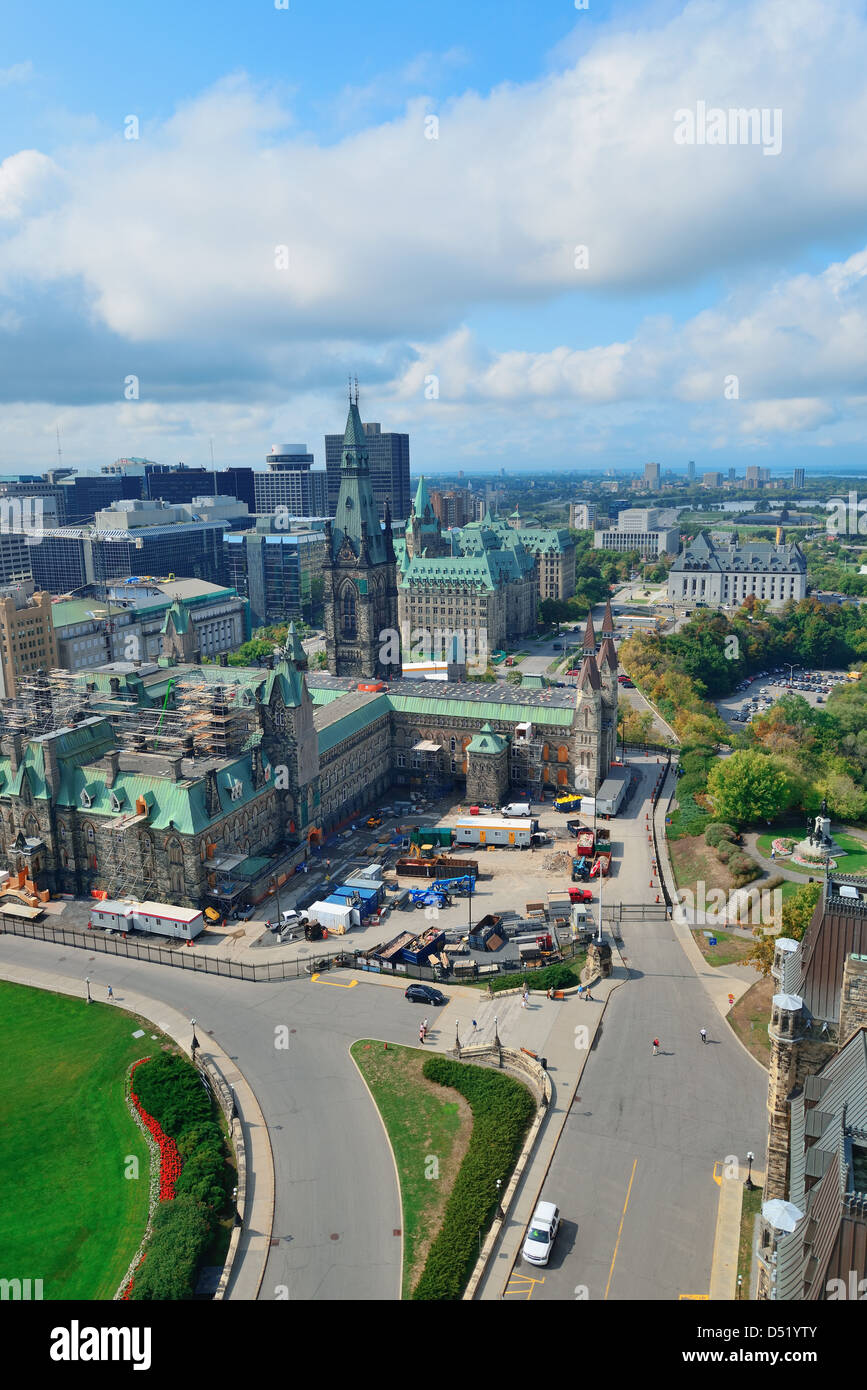 Ottawa city skyline view with historical buildings Stock Photo - Alamy