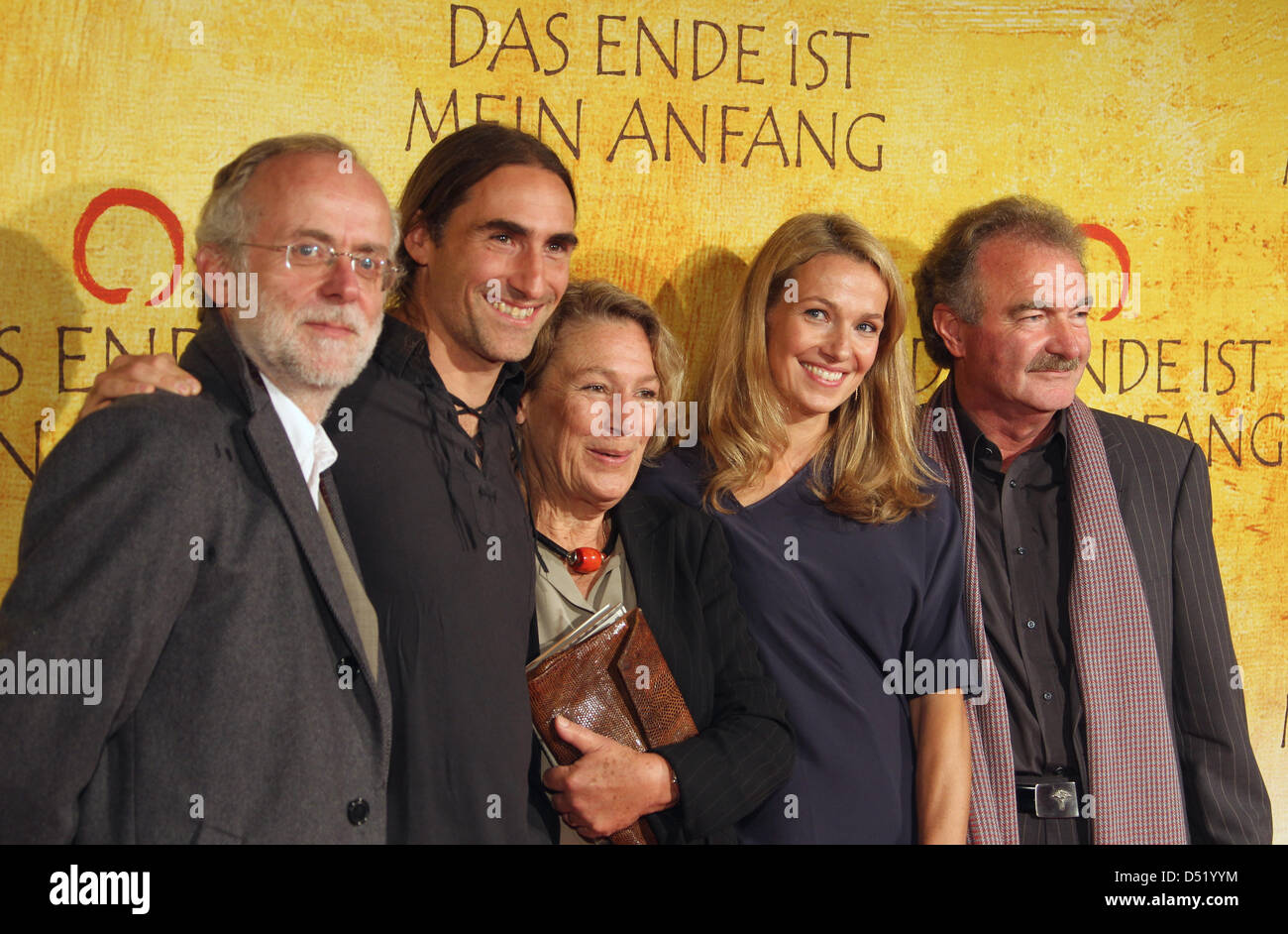 Producer Ulrich Limmer (L-R), Folco Terziani, Angela Staude Terziani ...