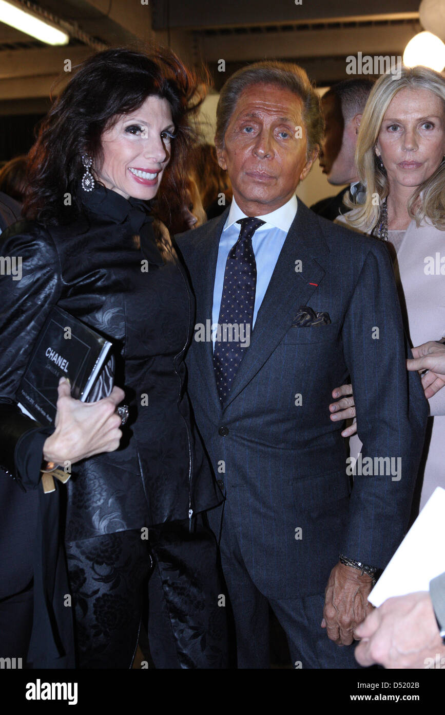 Valentino Garavani attends the presentation of Valentino Spring/Summer ...