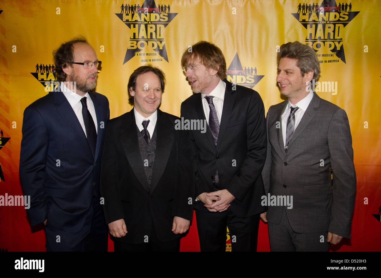 New York, USA. 21st March 2013. Page McConnell, Jon Fishman, Trey ...