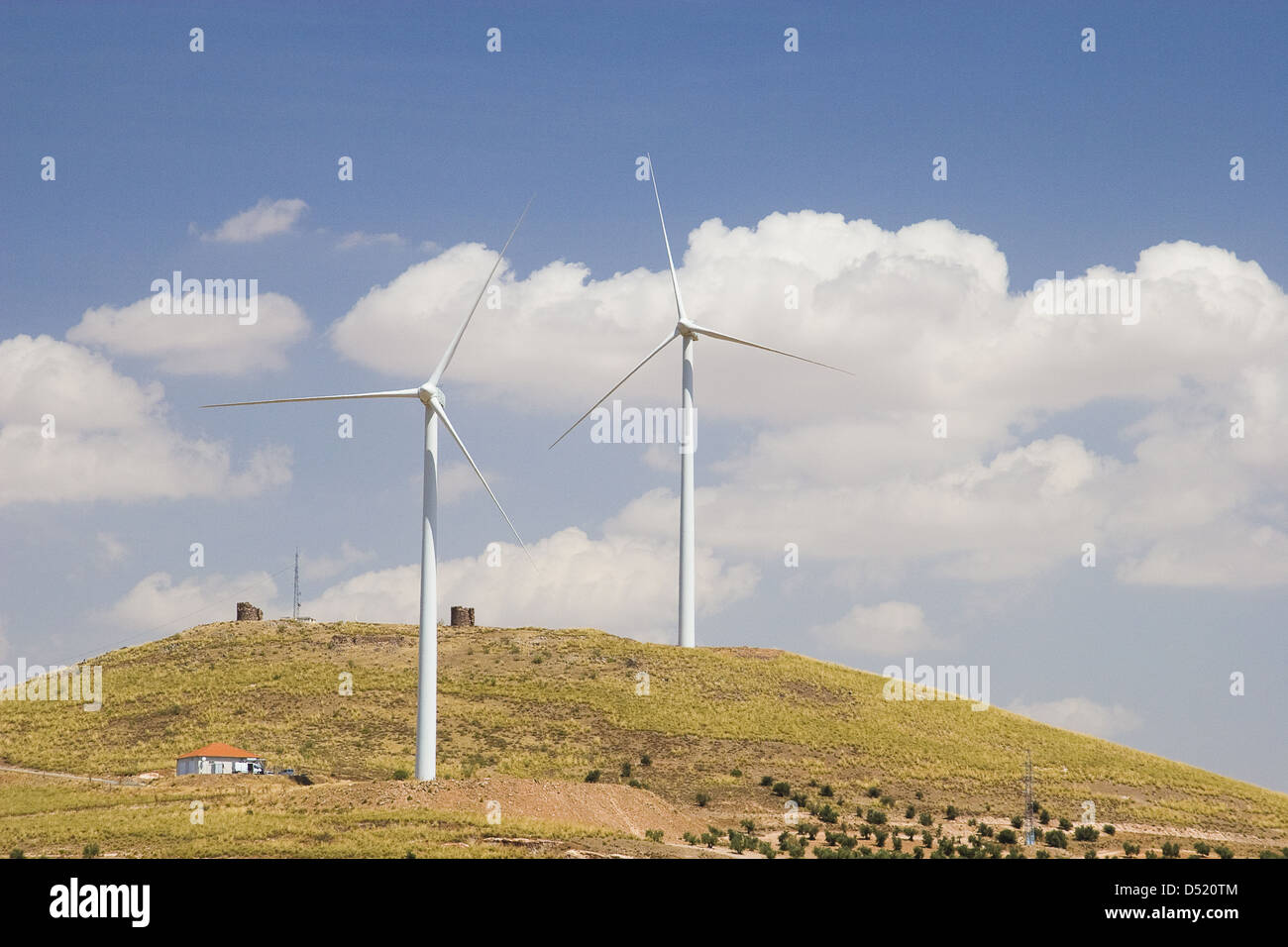 Wind Turbines in Spain Stock Photo - Alamy